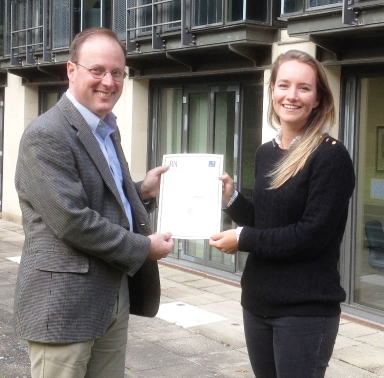 Sage Goodwin receives Carwardine Prize for U.S. History M.St. students ...