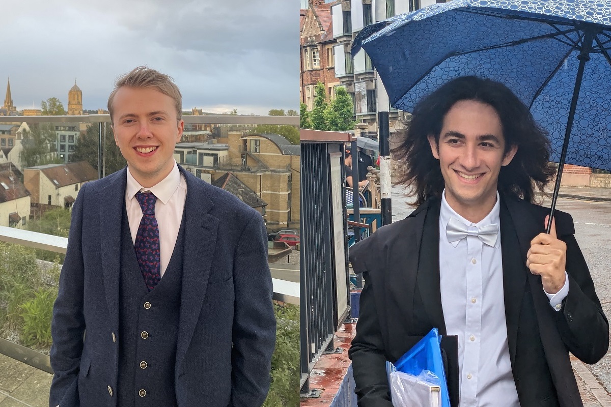 Congratulations to Gwion Jones and Josh Lappen on passing their DPhil ...