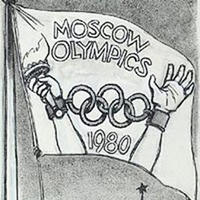 1980 Summer Olympic Boycott Map The Olympic Boycott, 1980. : Olympics