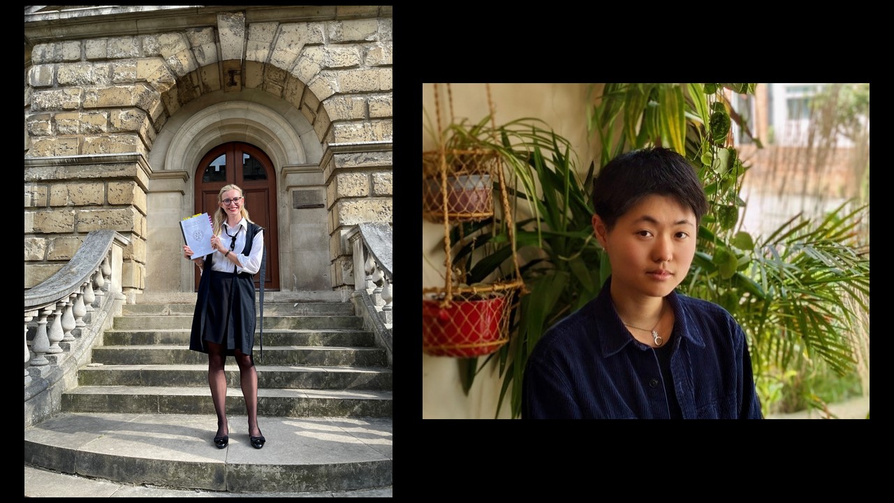 Congratulations to Minying Huang and Elizabeth Rees on passing their ...